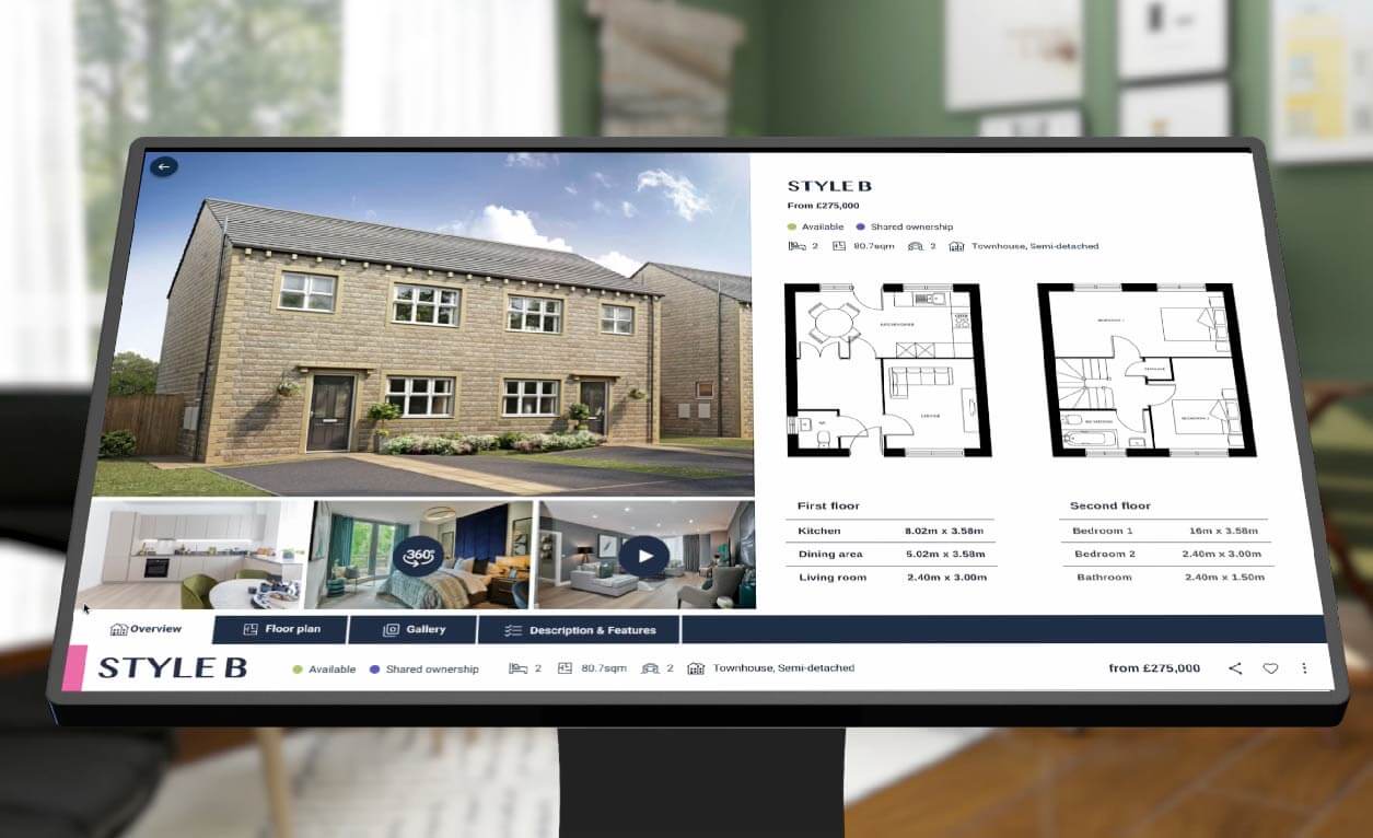 Optimised property details overview page to highlight your best assets
