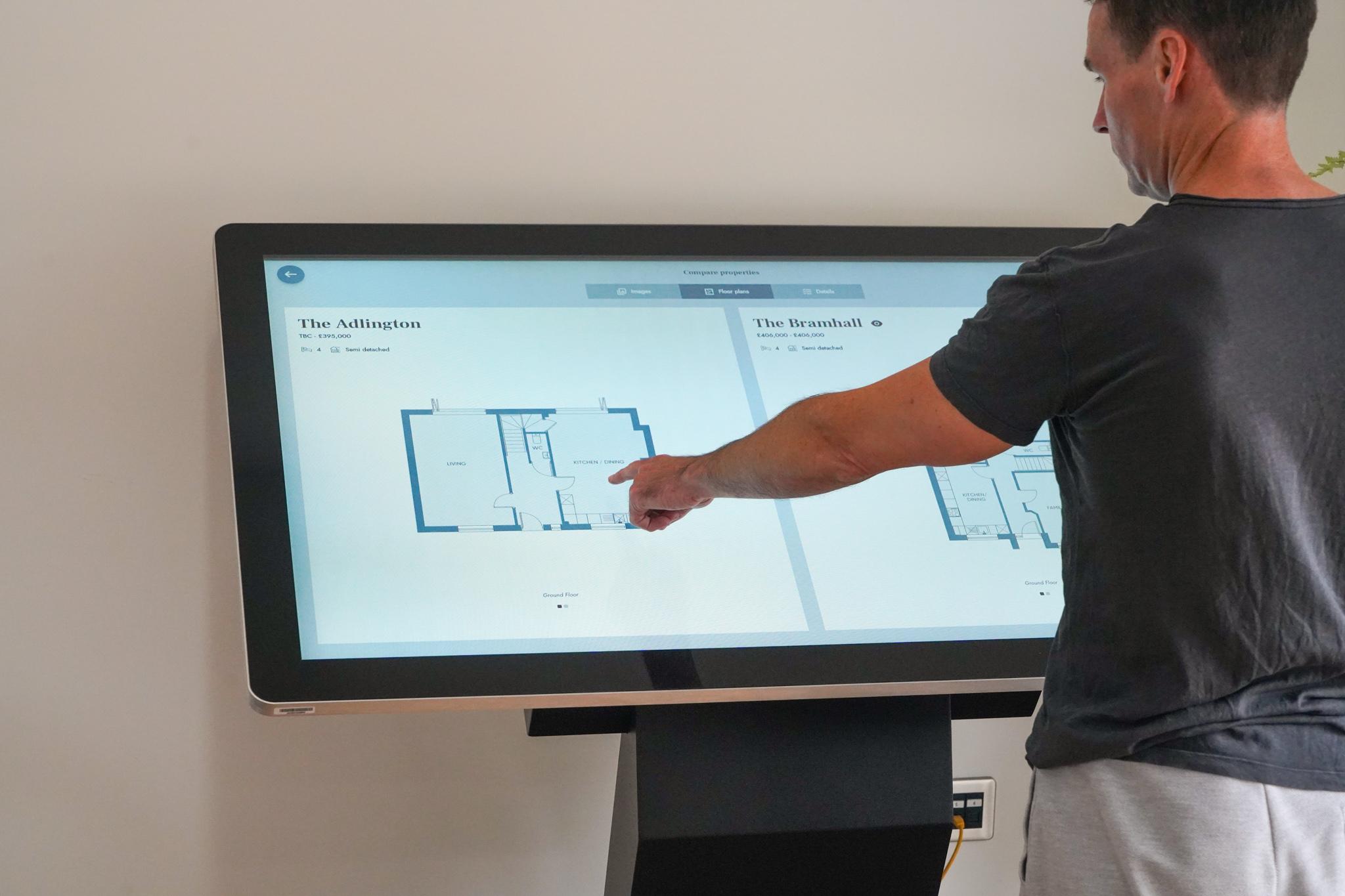 property marketing native kiosk apps